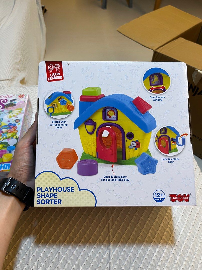 BNIB Playhouse Shape Sorter, Babies & Kids, Infant Playtime on Carousell