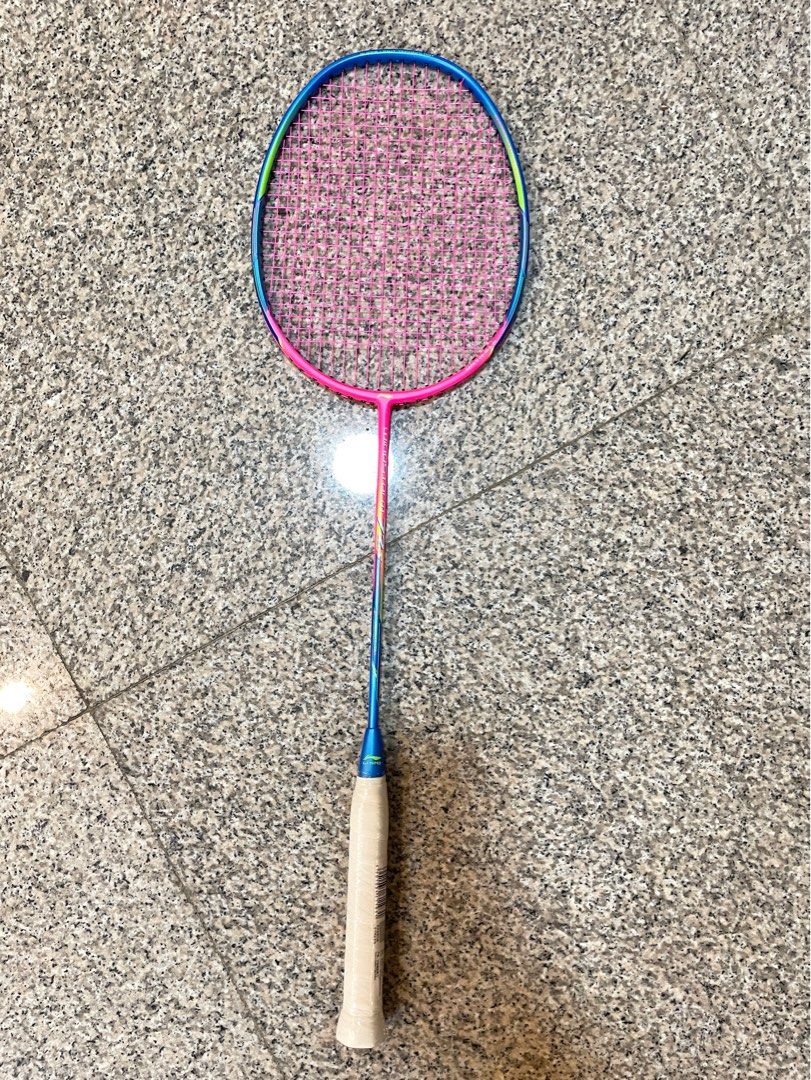 Li-Ning racket Li Ning windstorm ws72s, Sports Equipment, Sports ...
