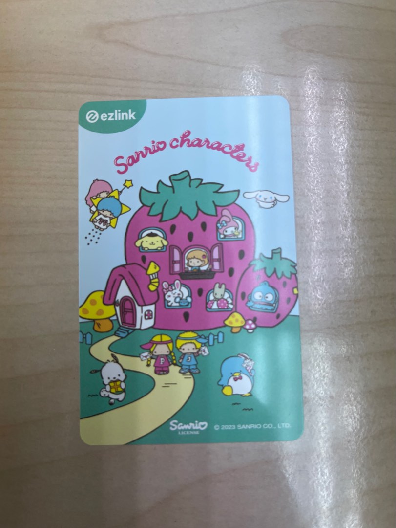 Brand new sanrio characters Ezlink card (limited edition), Hobbies ...