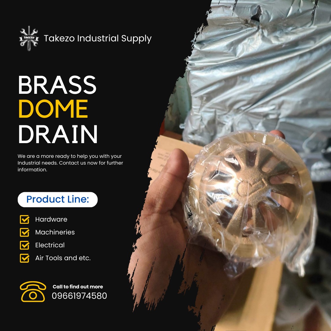 BRASS DOME DRAIN, Commercial & Industrial, Industrial Equipment on ...
