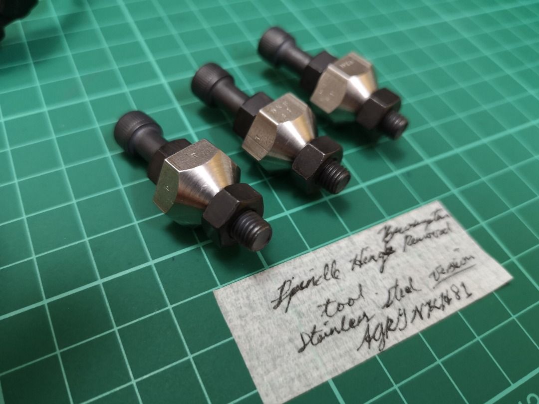 Brompton rear triangle frame spindle hinge removal tool Stainless steel ...