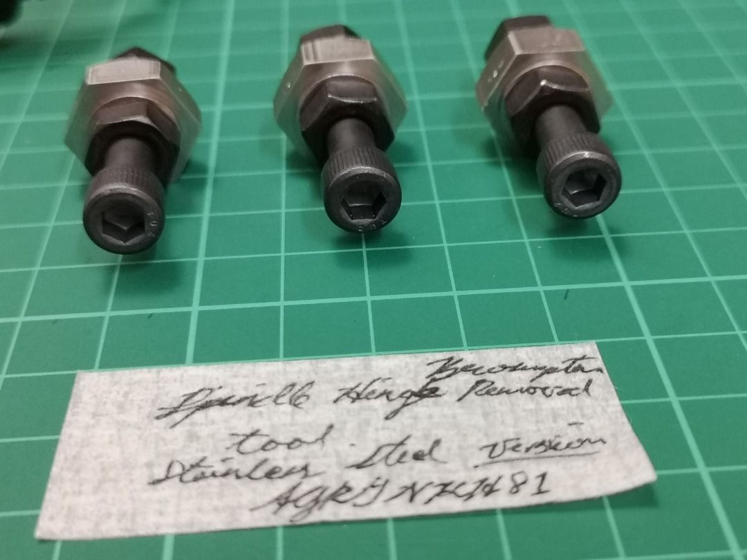 Brompton rear triangle frame spindle hinge removal tool Stainless steel ...