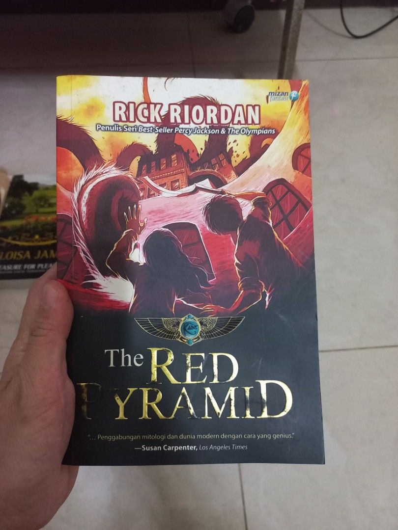 BUKU NOVEL THE RED PYRAMID RICK RIORDAN BOOK BEKAS SECOND PRELOVED ...
