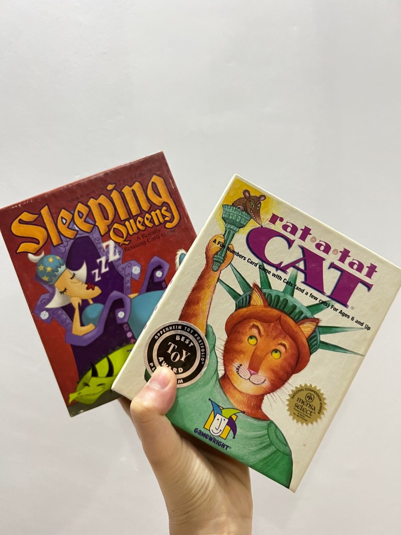 [BUNDLE] Sleeping Queens + Rat-a-Tat Cat, Hobbies & Toys, Toys & Games ...