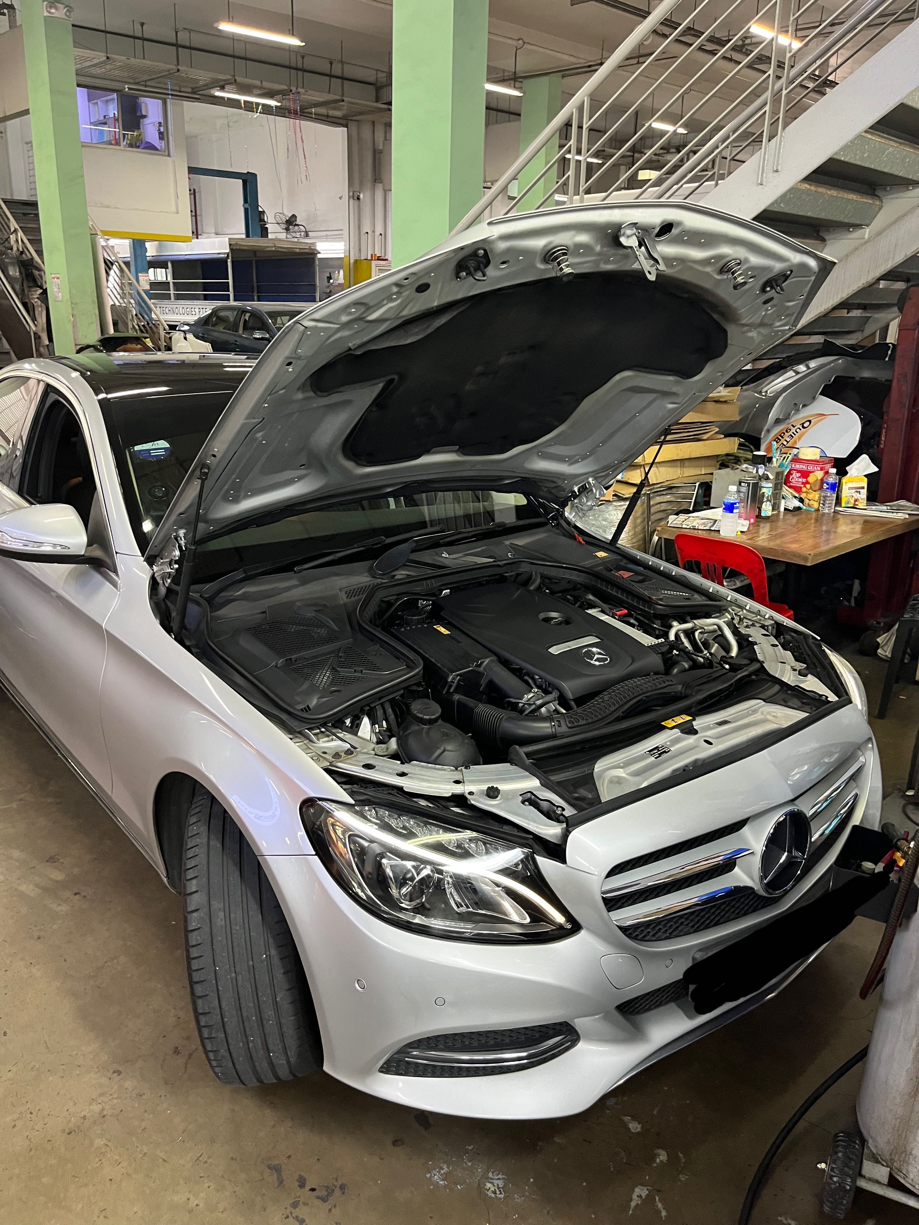 C180 W205 1.6T stage 1 tune, Car Accessories, Car Workshops & Services ...