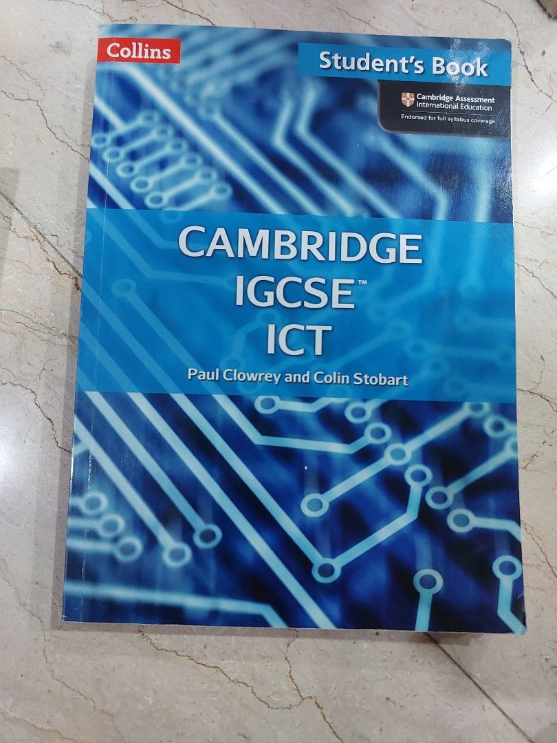 Cambridge IGCSE ICT Student's Book, Hobbies & Toys, Books & Magazines, Textbooks on Carousell