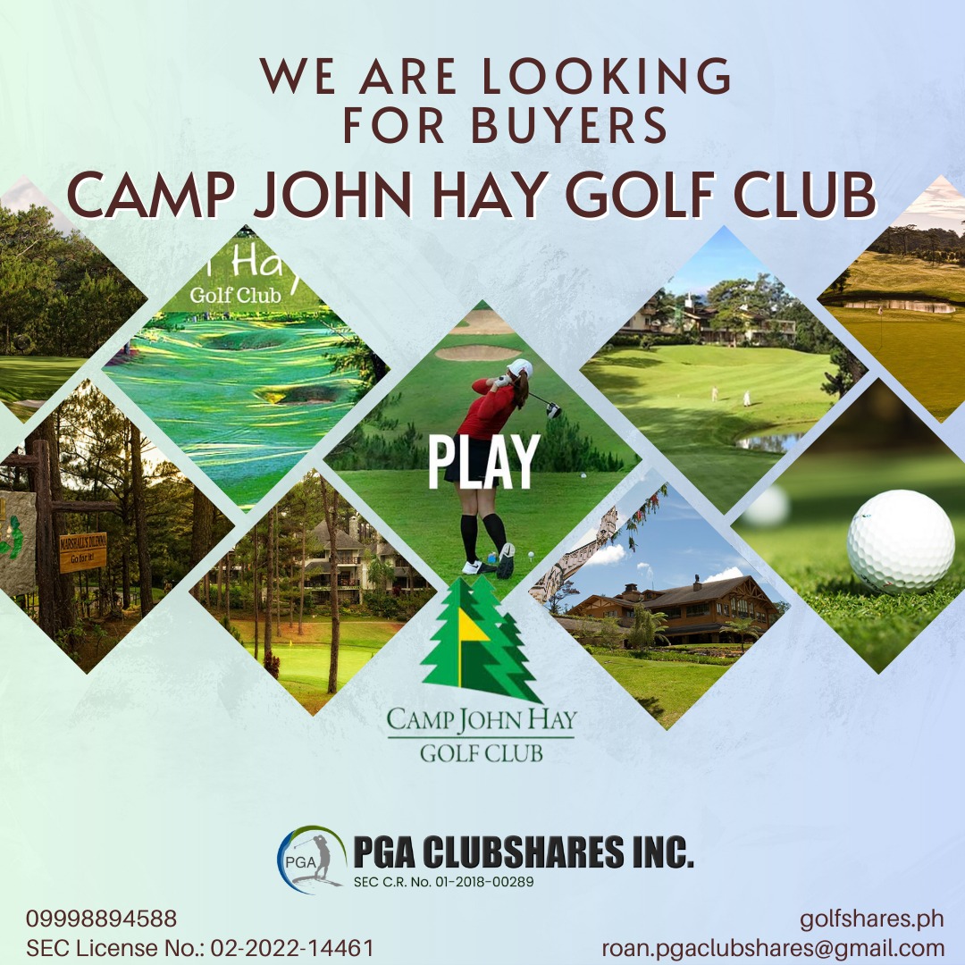 CAMP JOHN HAY GOLF CLUB on Carousell