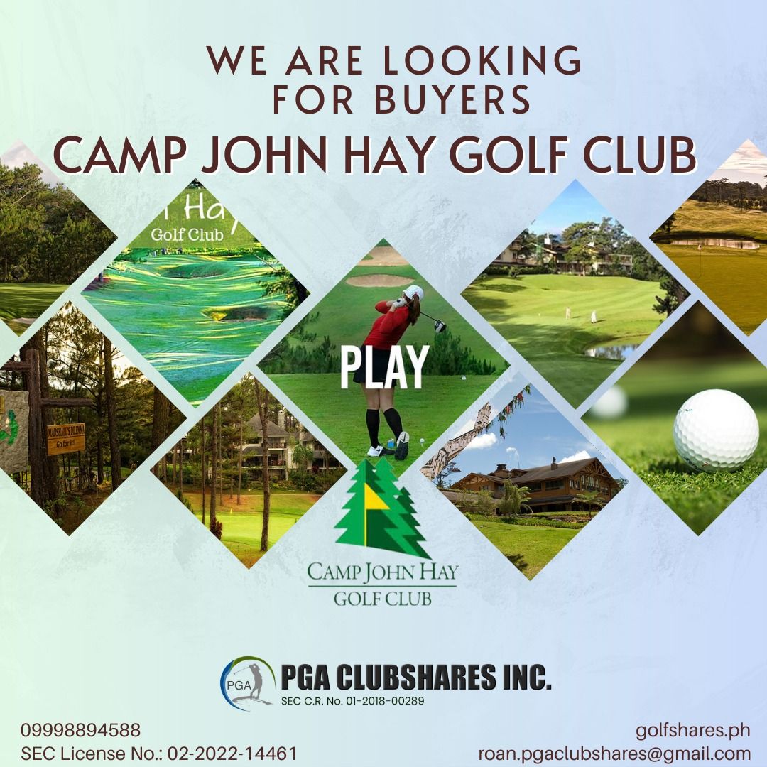 CAMP JOHN HAY GOLF CLUB on Carousell