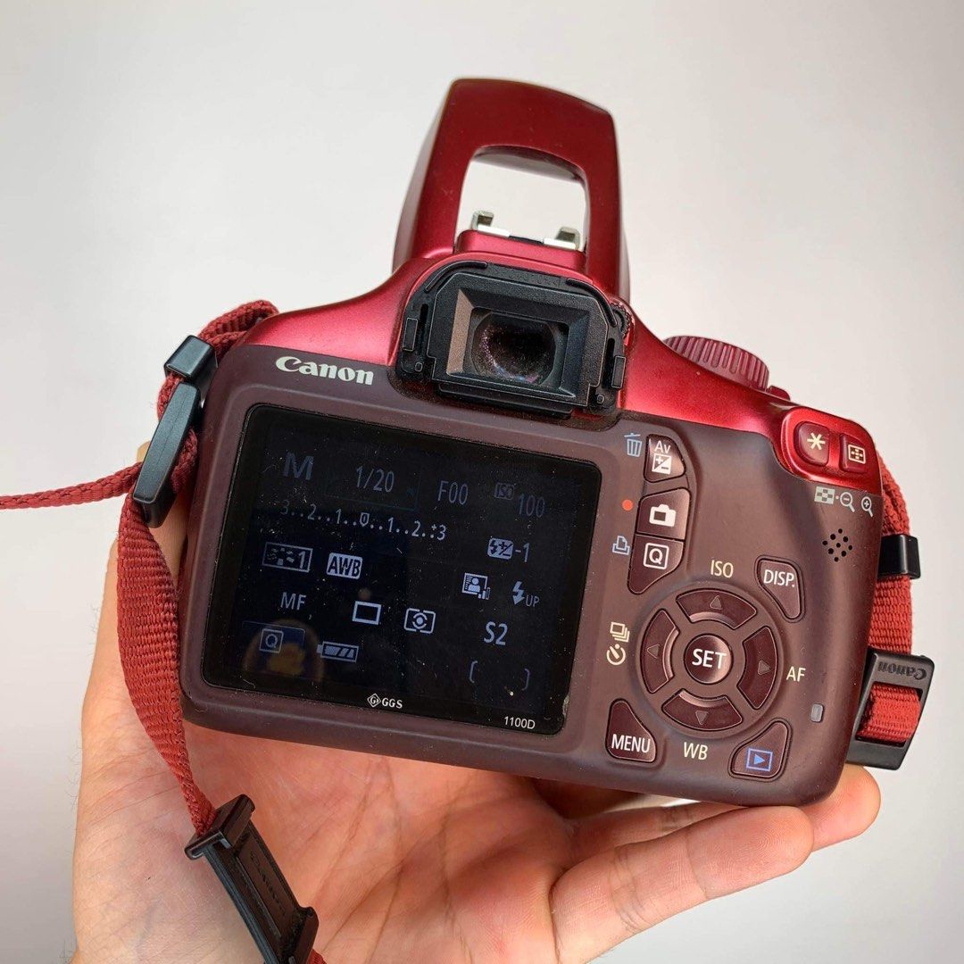 Canon EOS 1100D | Rebel T3 | Limited Edition Red, Photography, Cameras ...