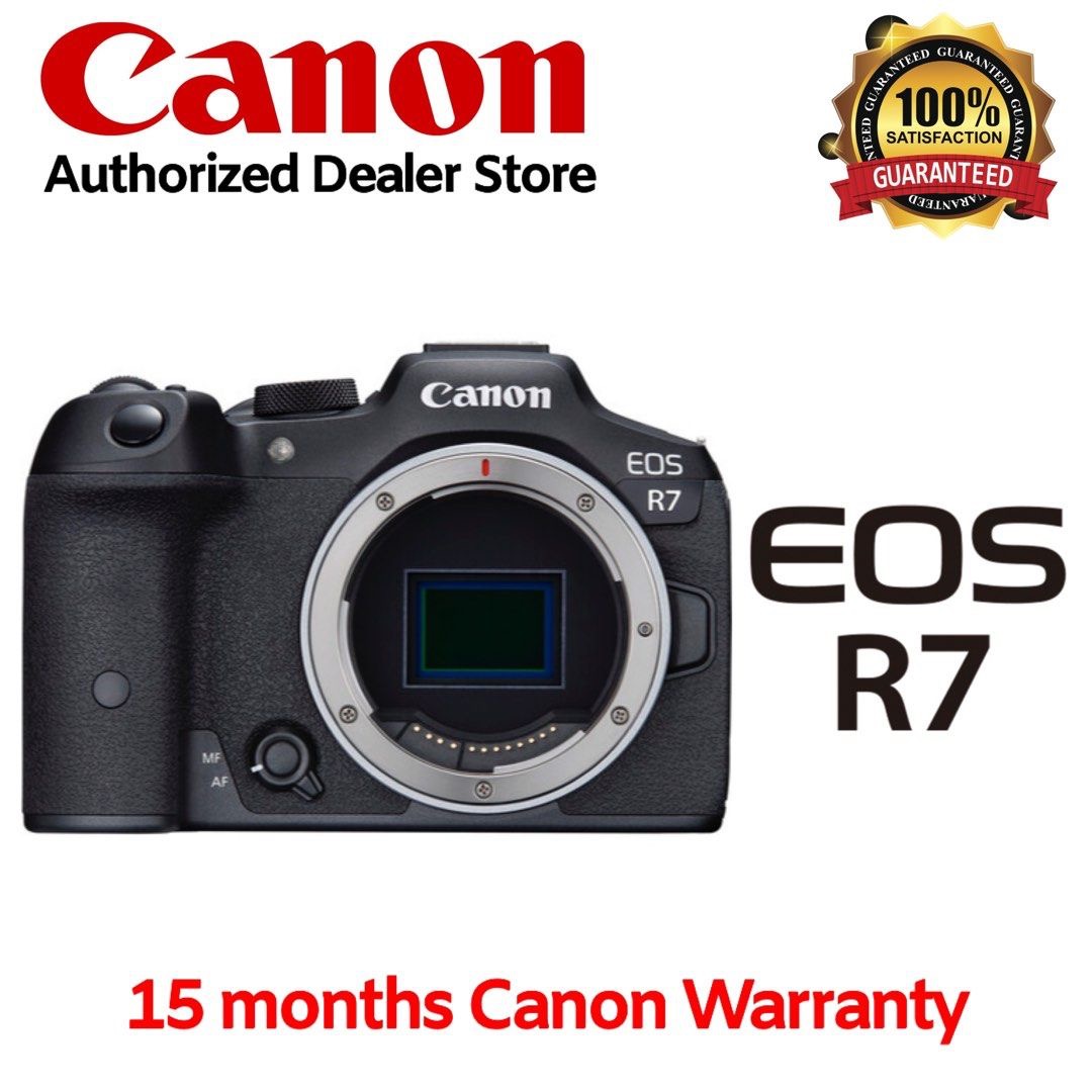 Canon EOS R7 Mirrorless Camera (Body Only), Photography, Cameras on ...