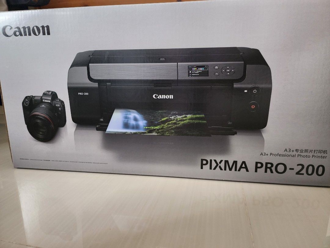 Canon PIXMA Pro-200 pro-grade A3 photo printer, Computers & Tech ...