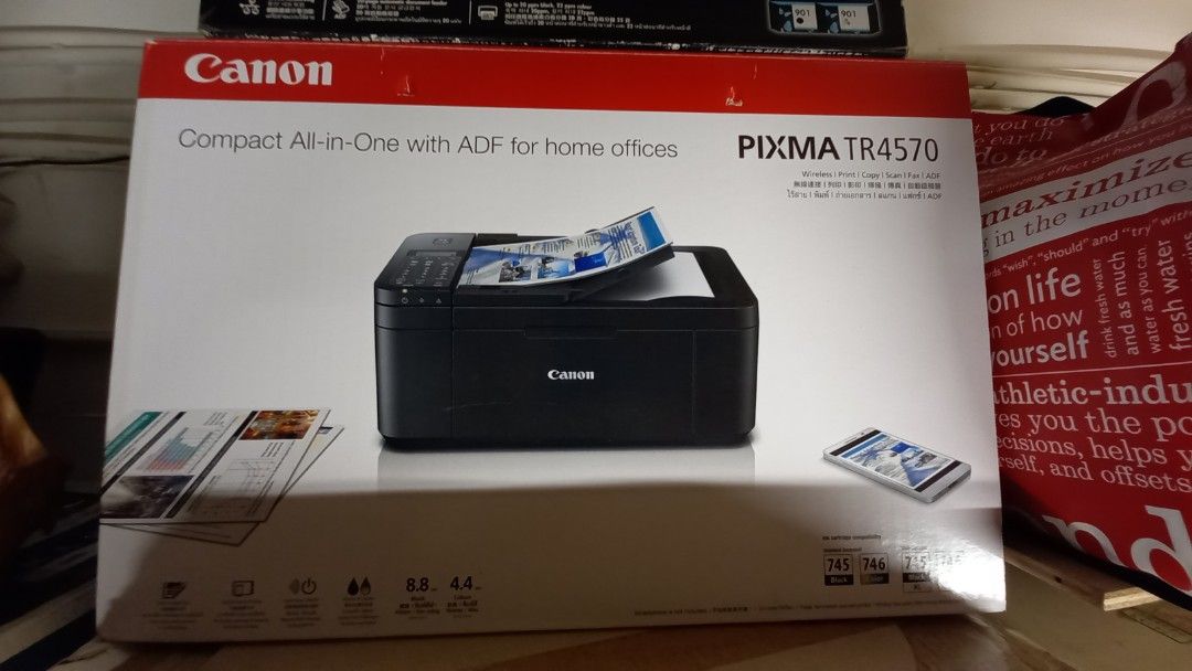 Canon PIXMA TR4570, 電腦＆科技, 打印機及影印機 - Carousell