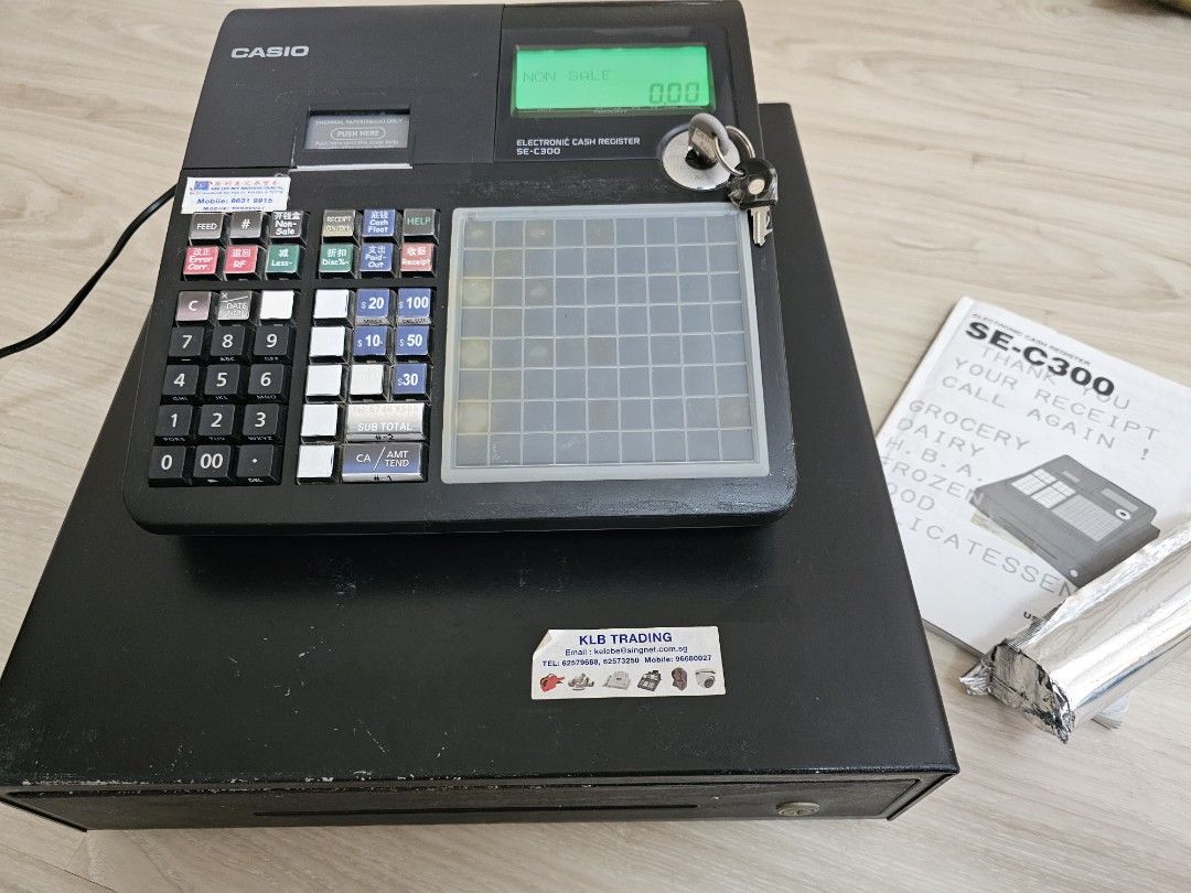 CASIO Cash Register, Computers & Tech, Office & Business Technology on ...