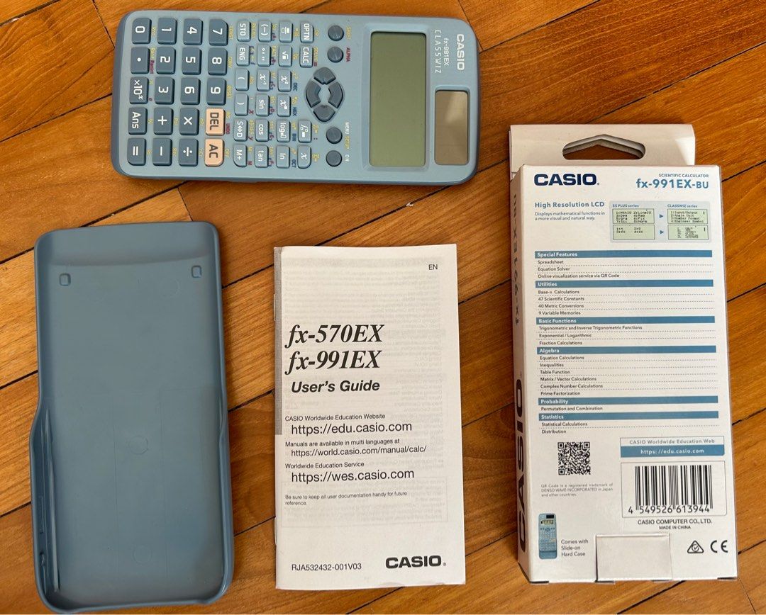 Casio fx-991EX scientific calculator, Hobbies & Toys, Stationery ...