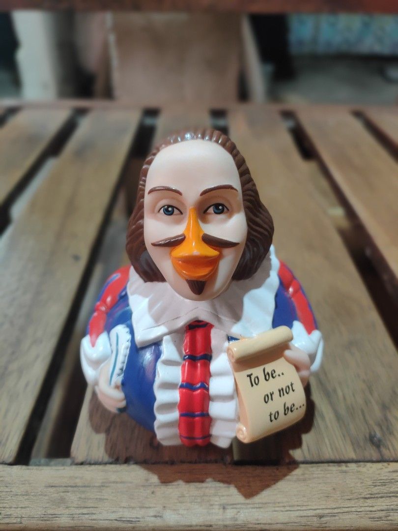 Celebrity duck's Curly charlie Chaplin Shakespeare monalisa on Carousell