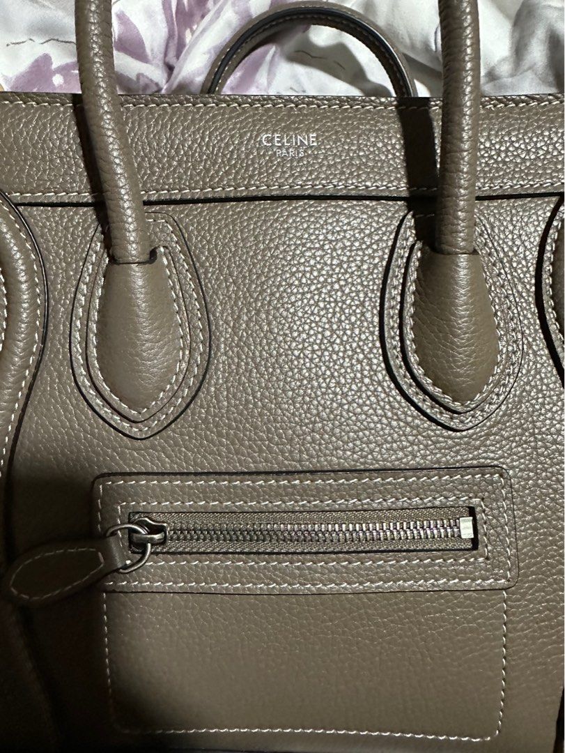 Celine Nano Luggage Souris, Luxury, Bags & Wallets on Carousell