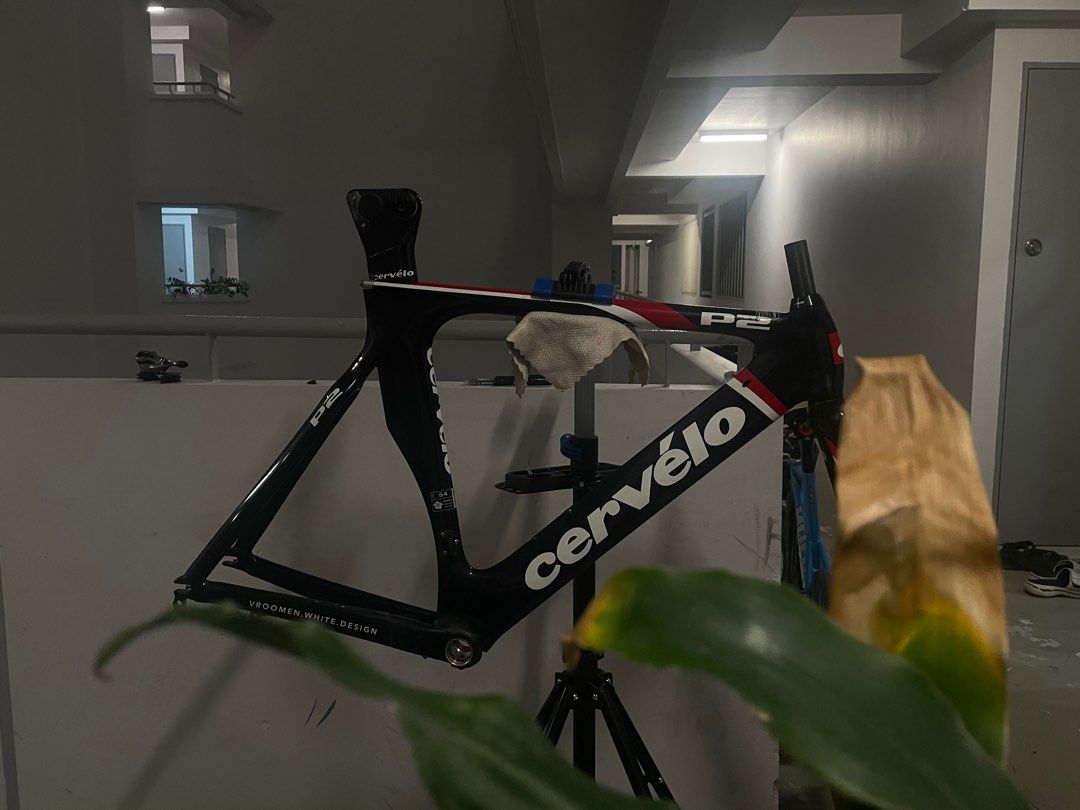 Cervelo P2 full carbon frameset tt time trisl, Sports Equipment ...