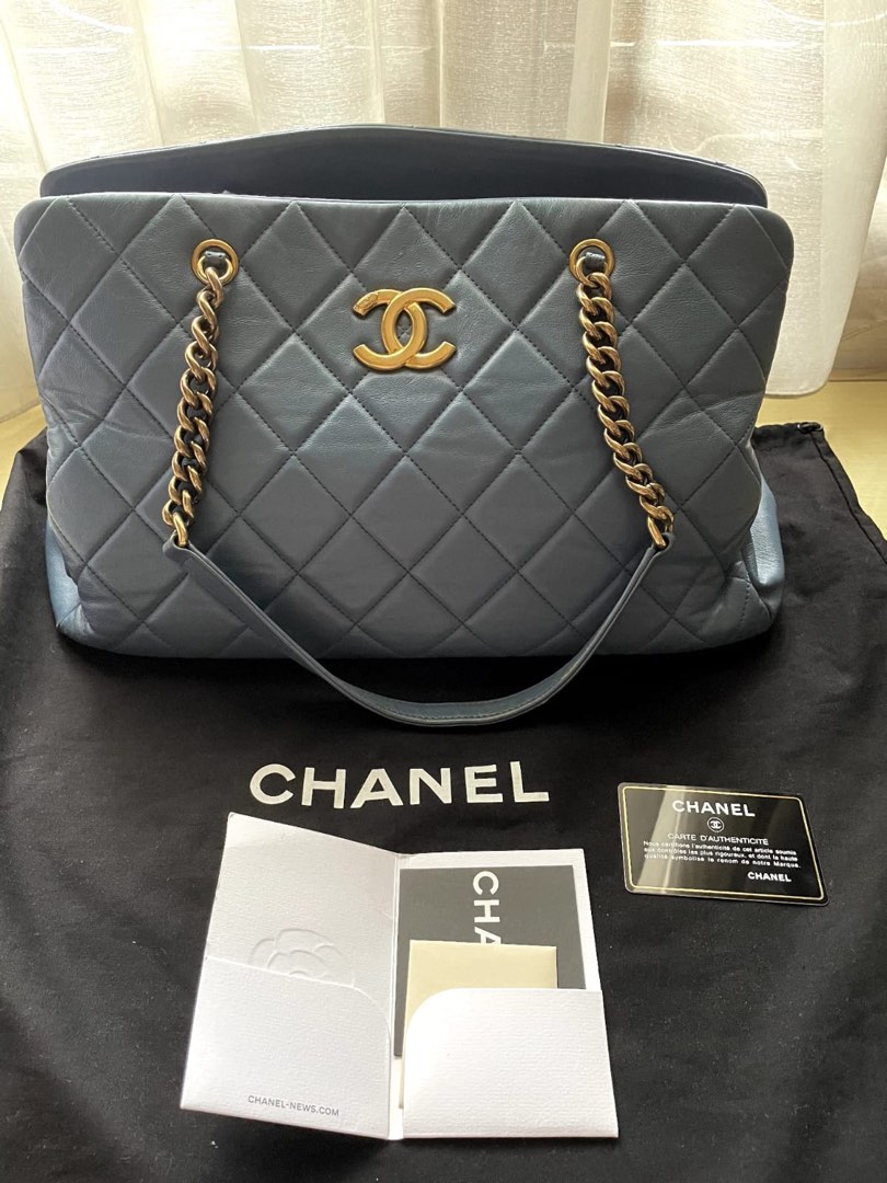 Chanel crown tote bag, Luxury, Bags & Wallets on Carousell