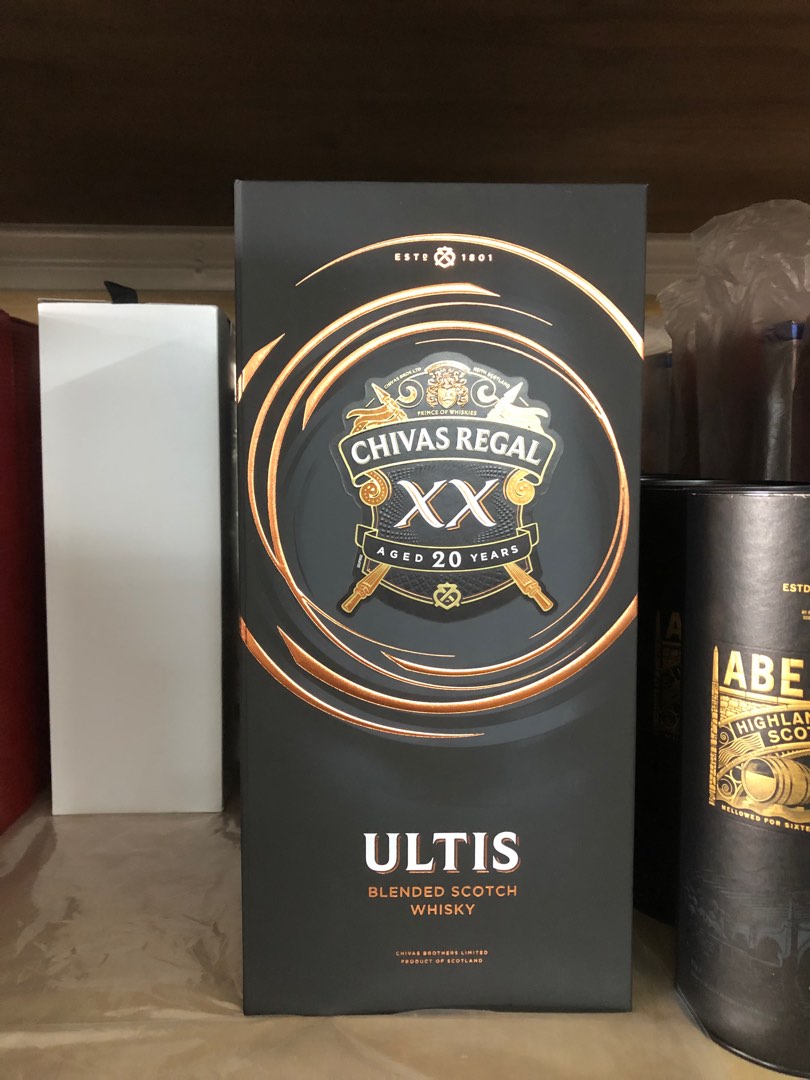 Chivas Ultis 20 Year Old 1L, Food & Drinks, Alcoholic Beverages on ...