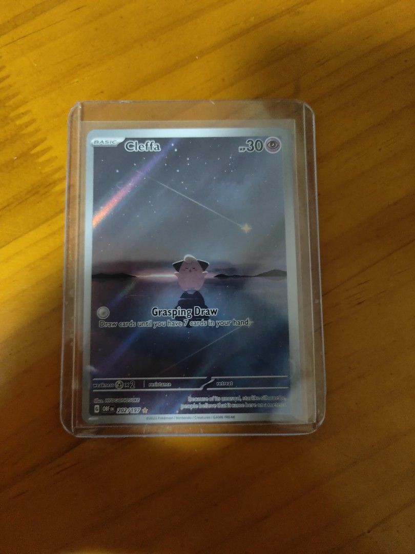 Cleffa - 202/197 IR, Hobbies & Toys, Toys & Games on Carousell