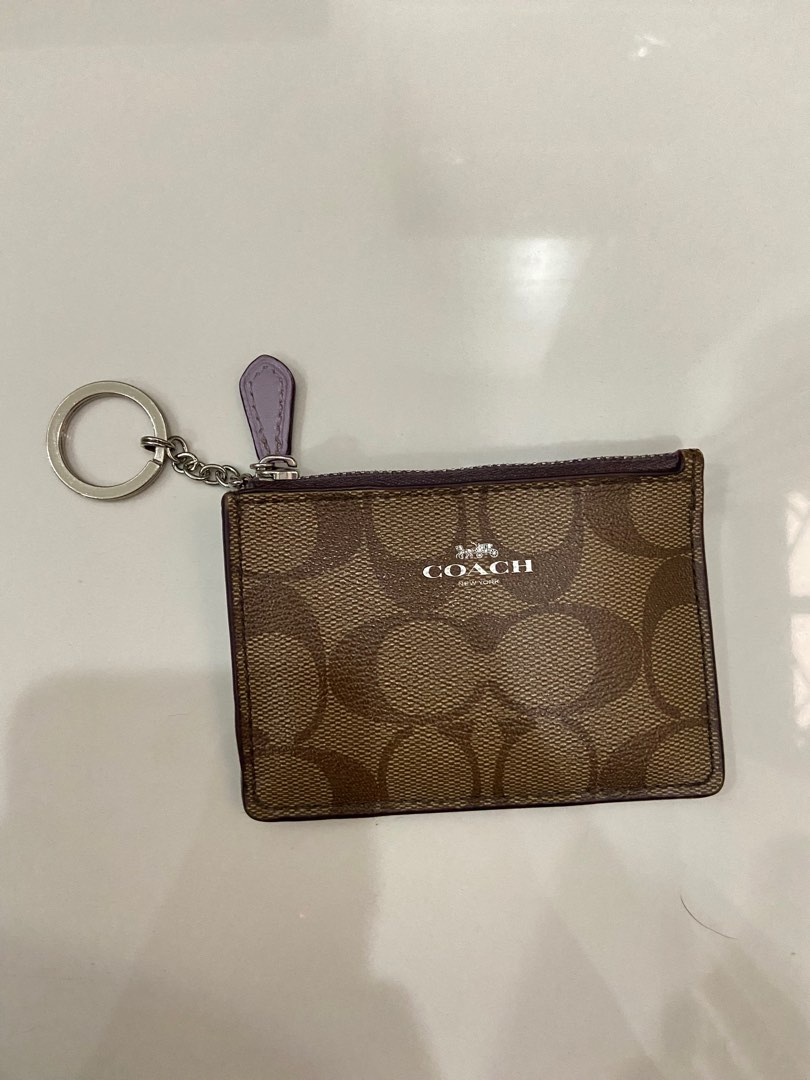 COACH CARD HOLDER WITH PURSE 100% AUTHENTIC on Carousell