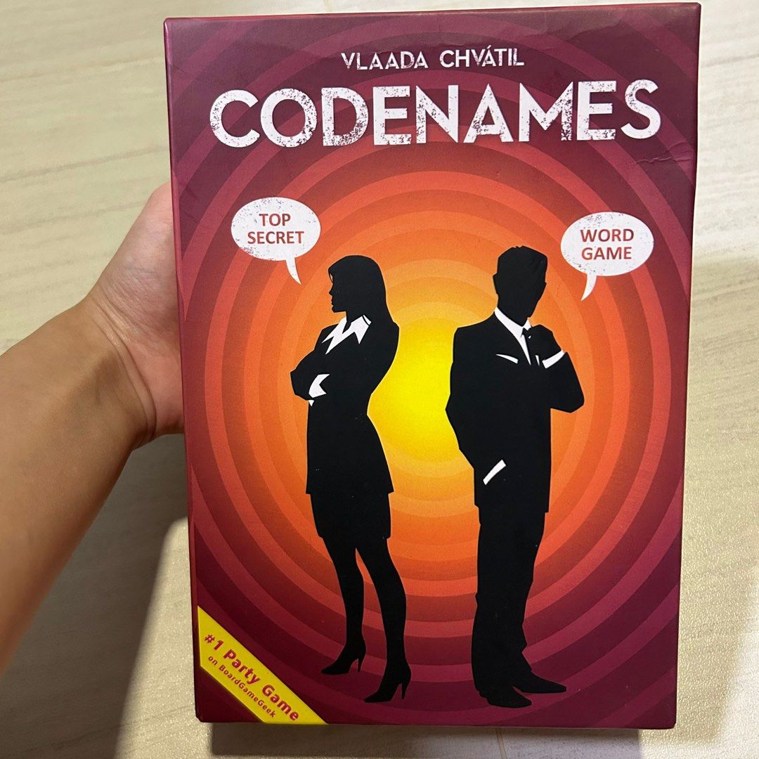 Codenames card game, Hobbies & Toys, Toys & Games on Carousell