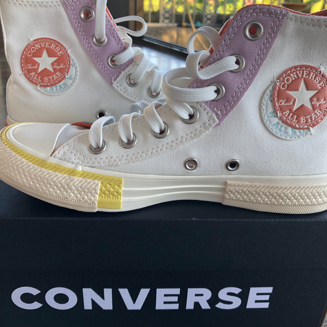 Converse | all star high cut sneaker colorblock style, Women's Fashion ...