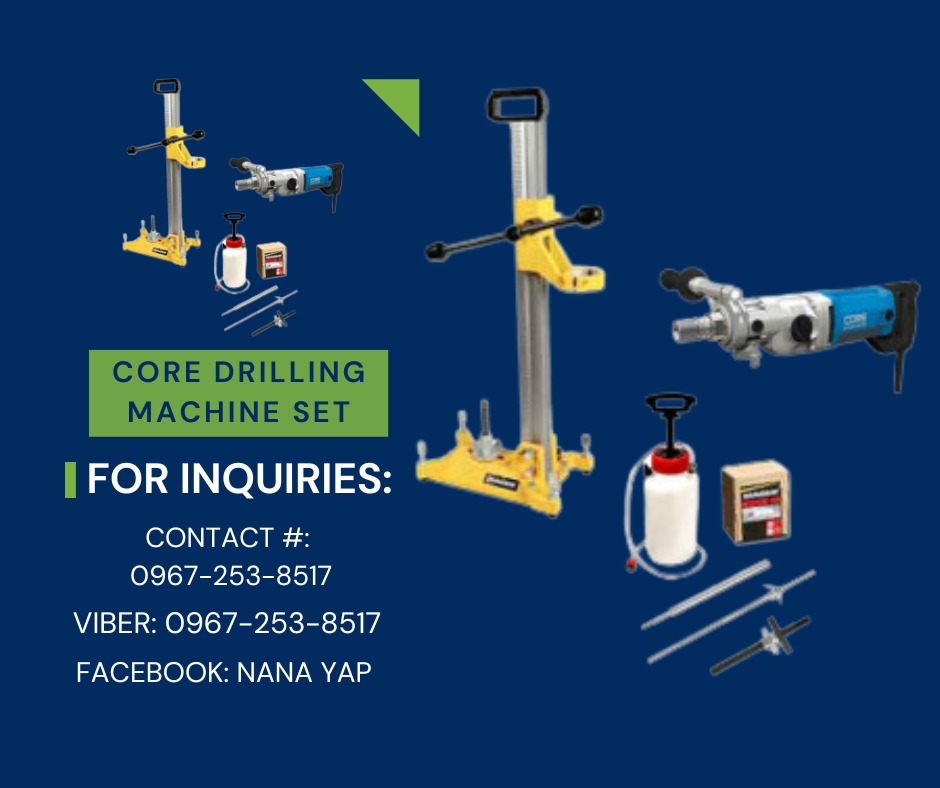 CORE DRILLING MACHINE SET on Carousell