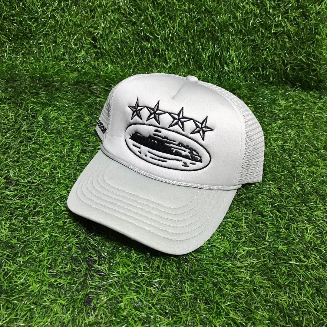 Corteiz 4Starz Alcatraz Trucker, Men's Fashion, Watches & Accessories ...