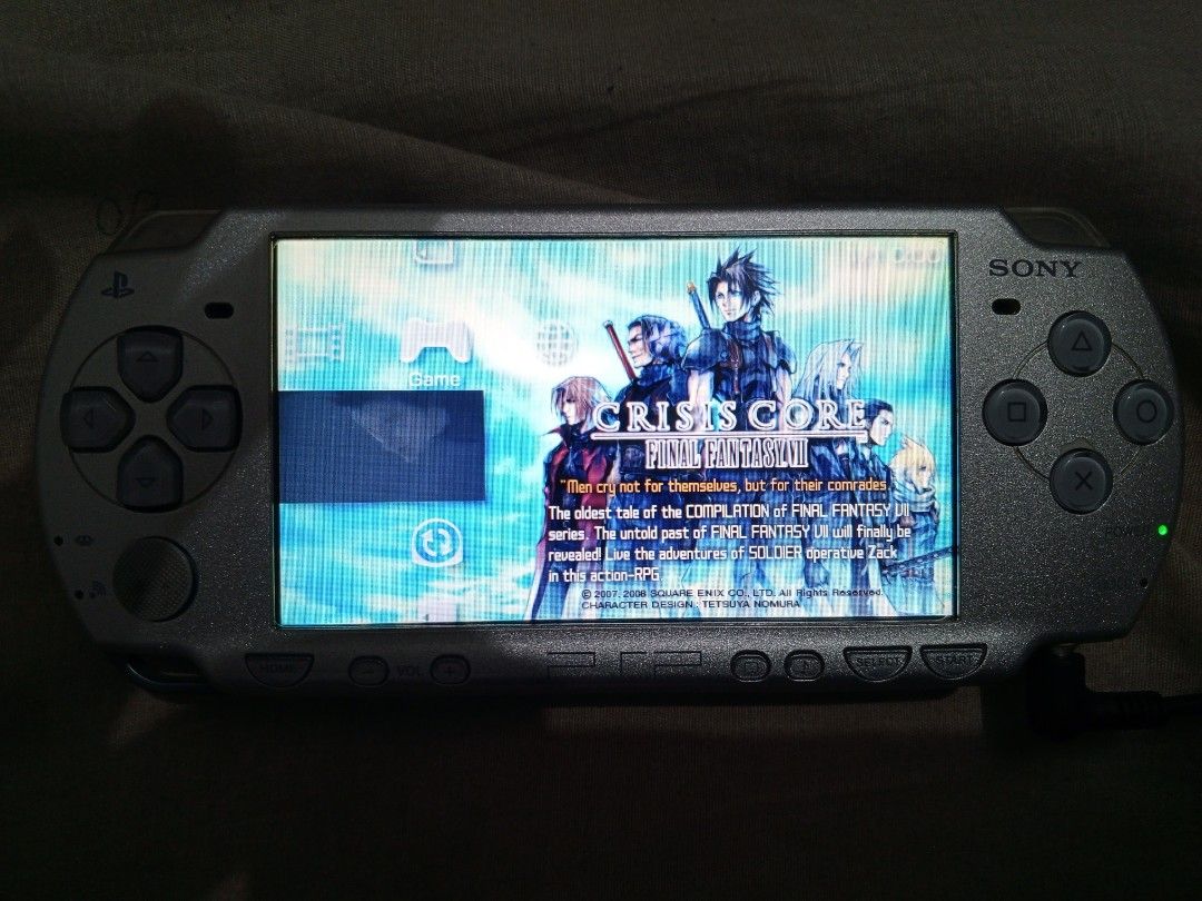 Crisis Core Final Fantasy PSP UMD R1 US, Video Gaming, Video Games ...