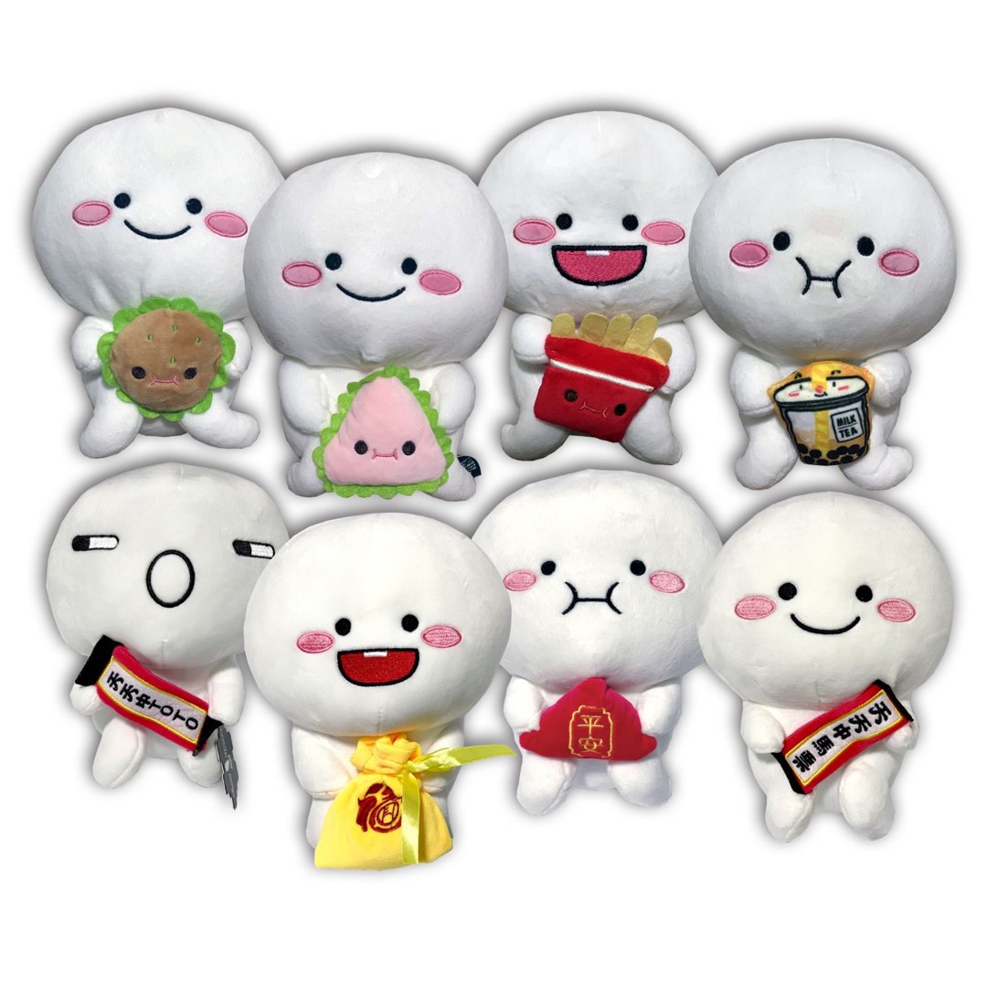 Cute Quby Star Moly Emoji Plushies Soft Toys Stuffed Toy, Hobbies ...