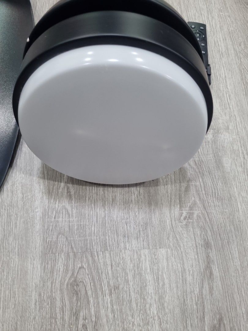 Daiko Shinji Fan 52" with Light and Remote, Furniture & Home Living ...