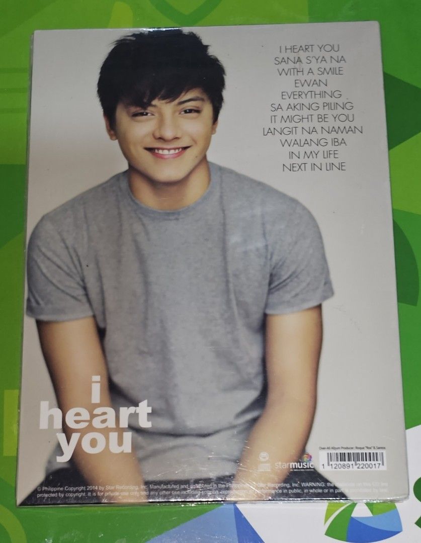 Daniel Padilla - I Heart You - CD sealed and New on Carousell