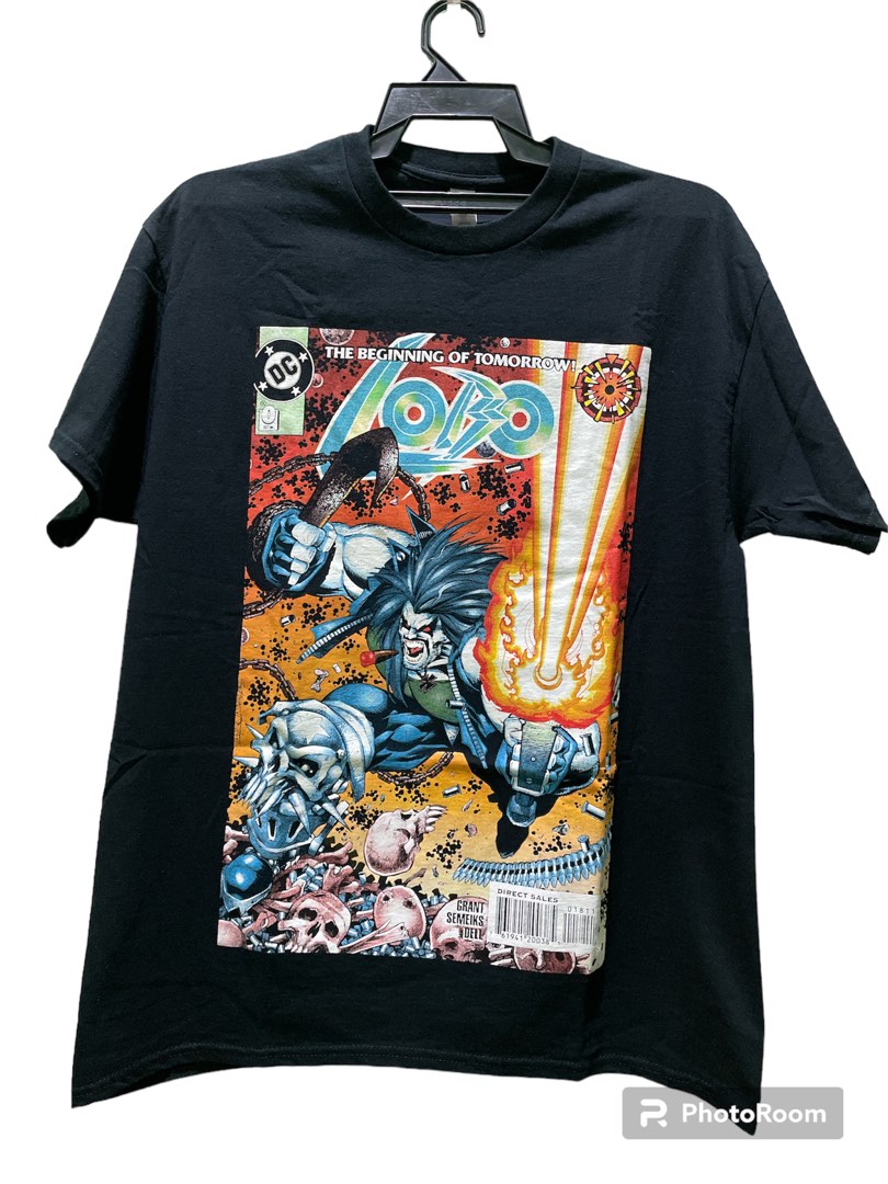 DC comic LOBO Repro, Women's Fashion, Tops, Shirts on Carousell