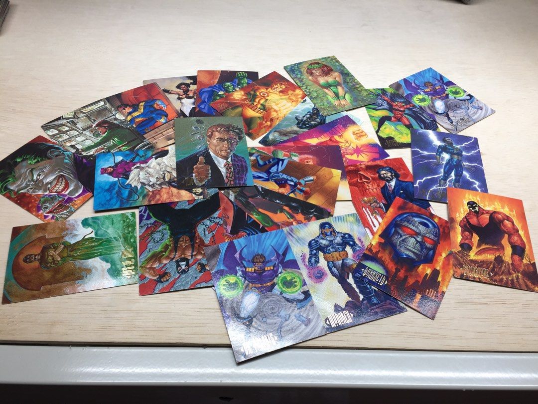 dc super hero trading cards, Hobbies & Toys, Memorabilia & Collectibles ...