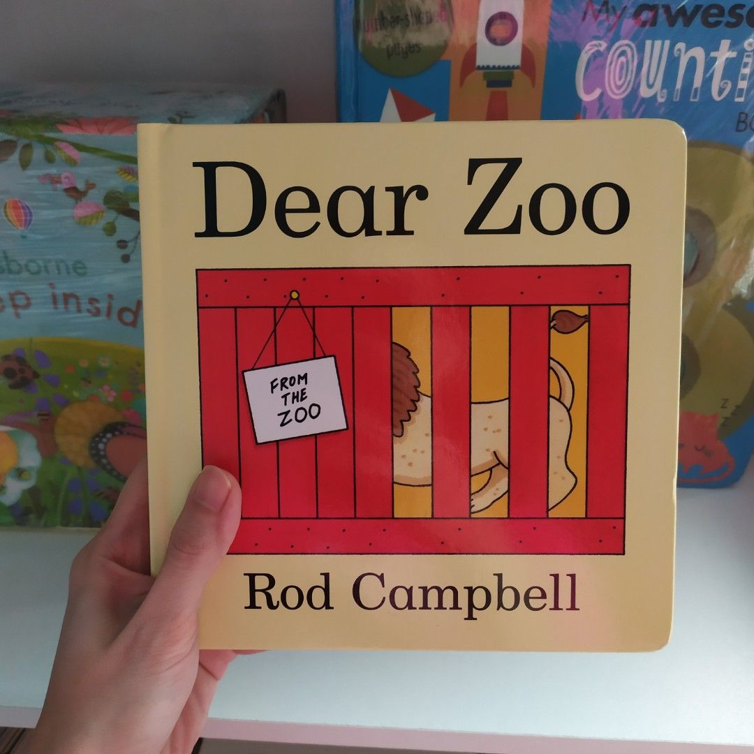 Dear Zoo Lift the flap Board Book Rod Campbell, Hobbies & Toys, Books ...
