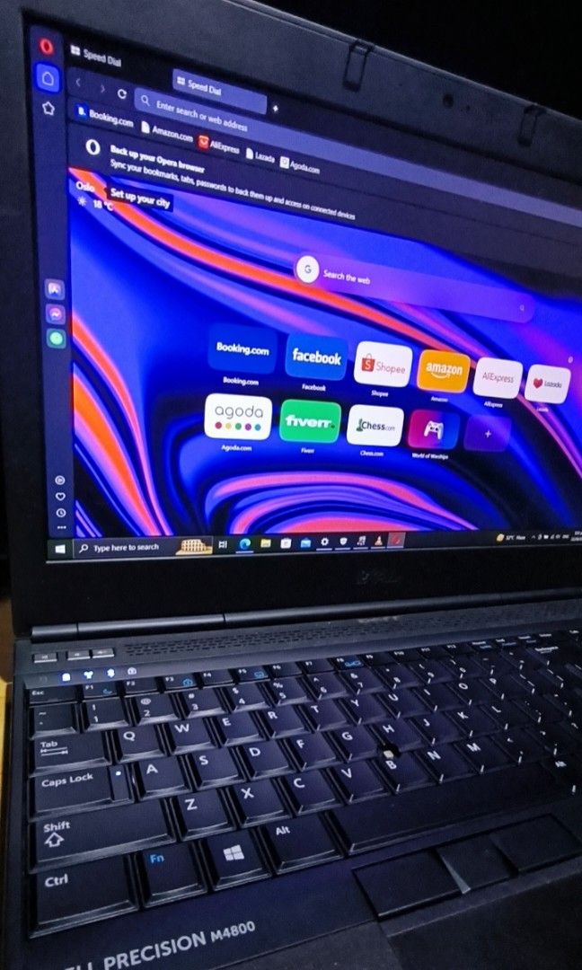 Dell Laptop Workstation Precision M4800 i7-4710MQ 256GB 16GB RAM 15.6 ...