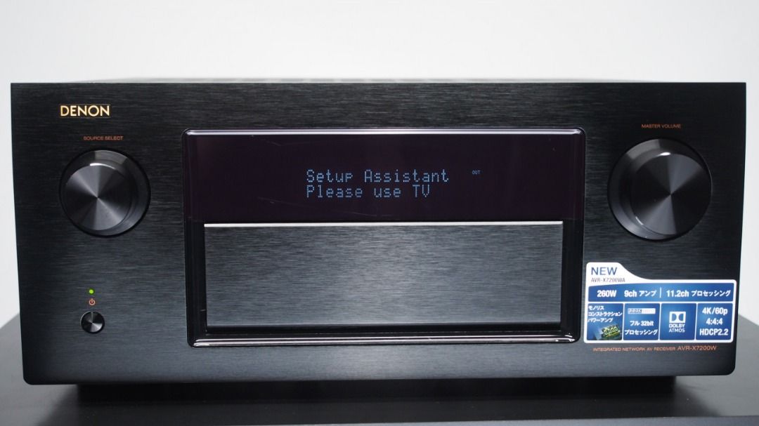 Denon AVR-X7200WA (Made in Japan) +1pair Free SVS Prime Elevation ...