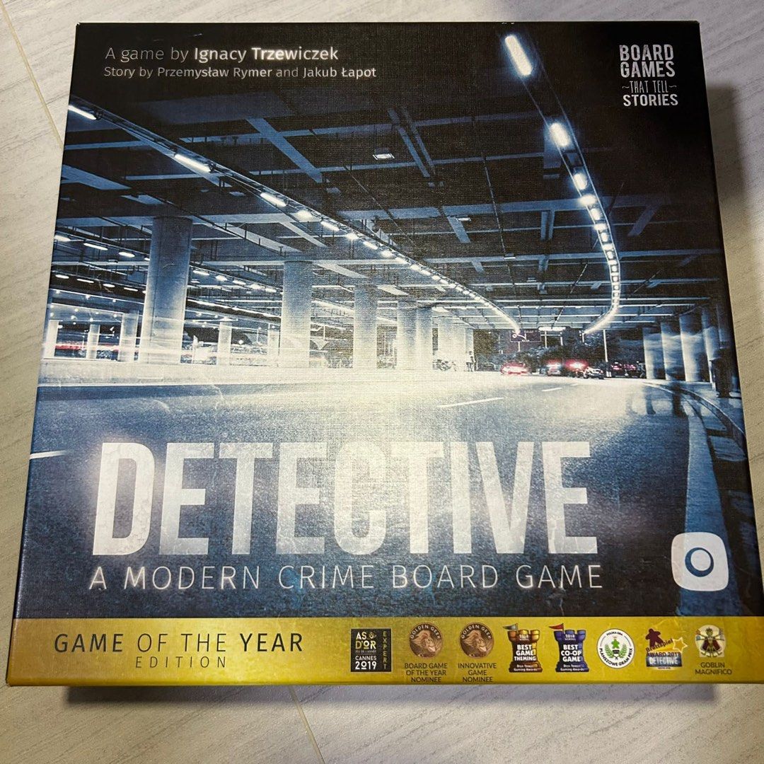Detective: A modern crime board game, Hobbies & Toys, Toys & Games on ...