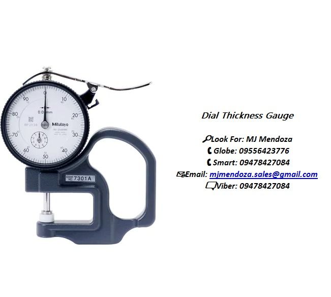 Dial Thickness Gauge, Commercial & Industrial, Industrial Equipment on ...