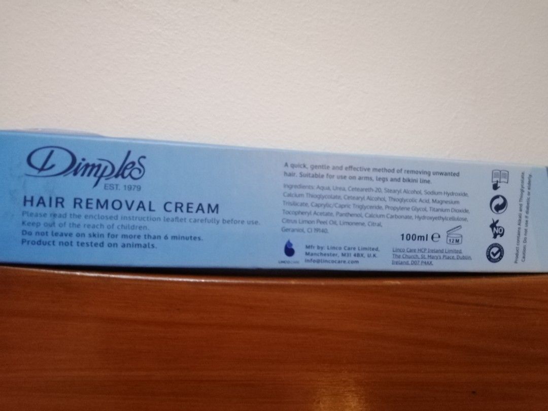 Dimples hair removal cream on Carousell