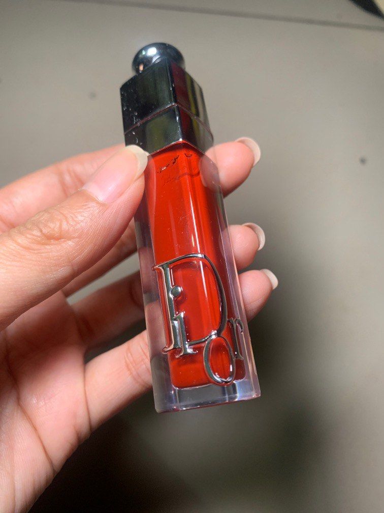 Dior 028 Dior 8 Intense Lipgloss Lipstick Red on Carousell