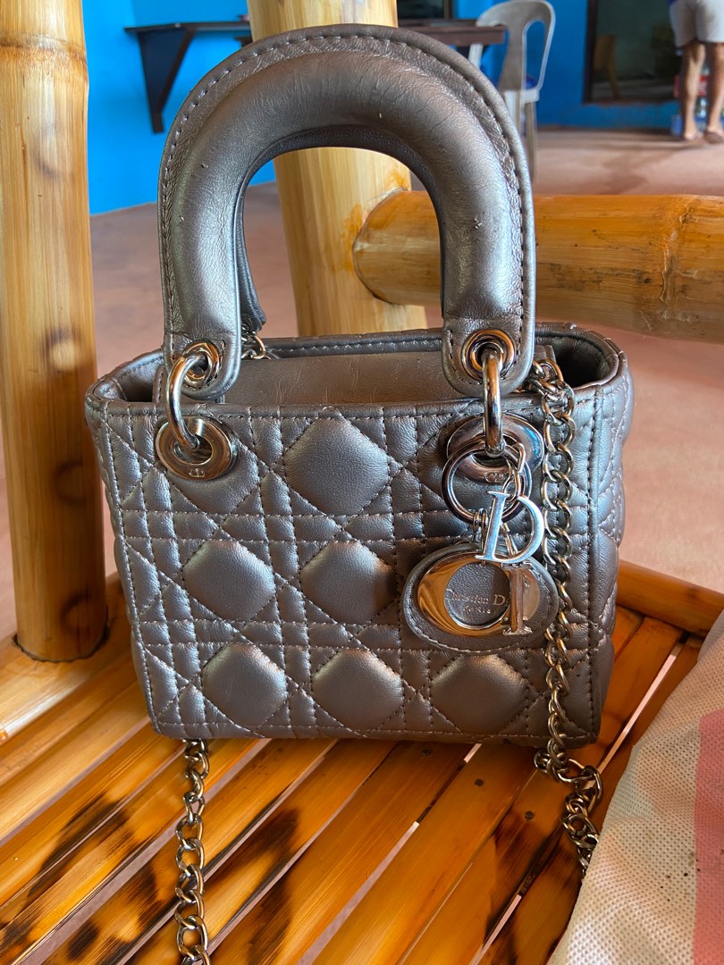 Dior mini sling, Luxury, Bags & Wallets on Carousell