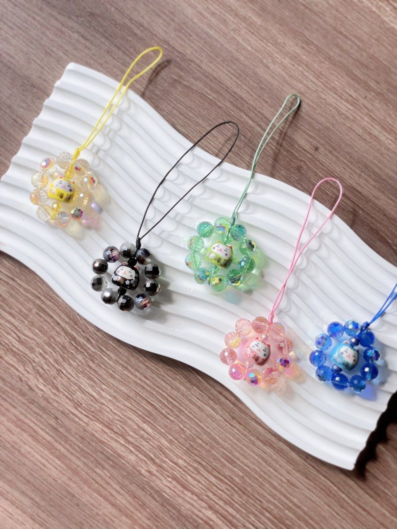 DIY Fortune Cat Bag charm, Hobbies & Toys, Stationery & Craft, Handmade ...