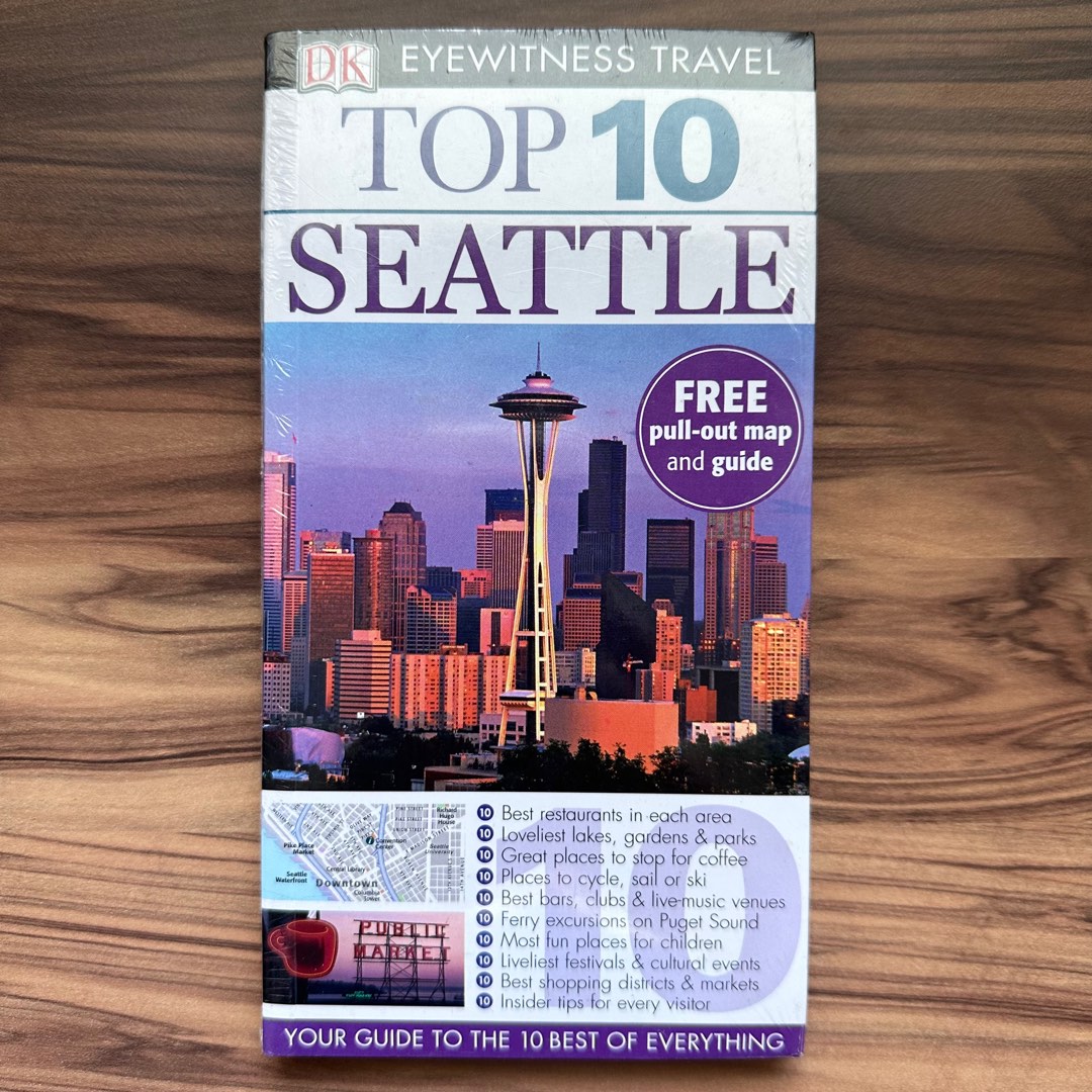 DK Eyewitness Travel: Seattle, USA Travel Guide Book, Hobbies & Toys ...