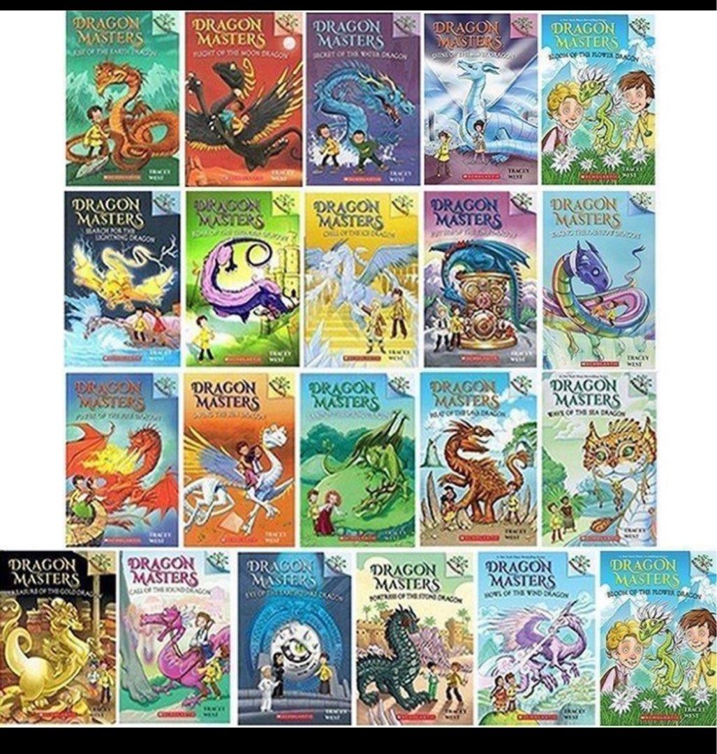 Dragon Masters book 1-21, Hobbies & Toys, Books & Magazines, Children's ...