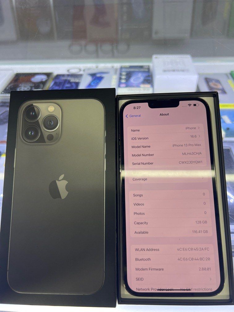 Dual sim IPhone 13 Pro Max 128gb, Mobile Phones & Gadgets, Mobile ...