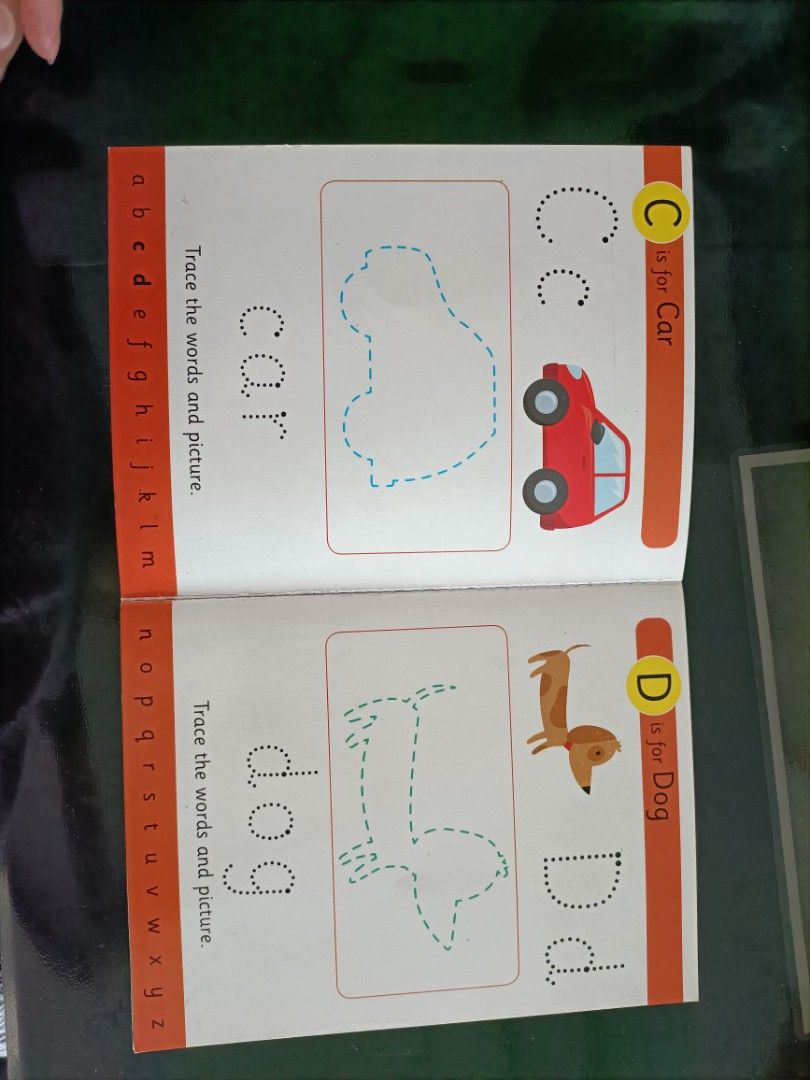 Erasable abc writing book, Hobbies & Toys, Books & Magazines, Children ...