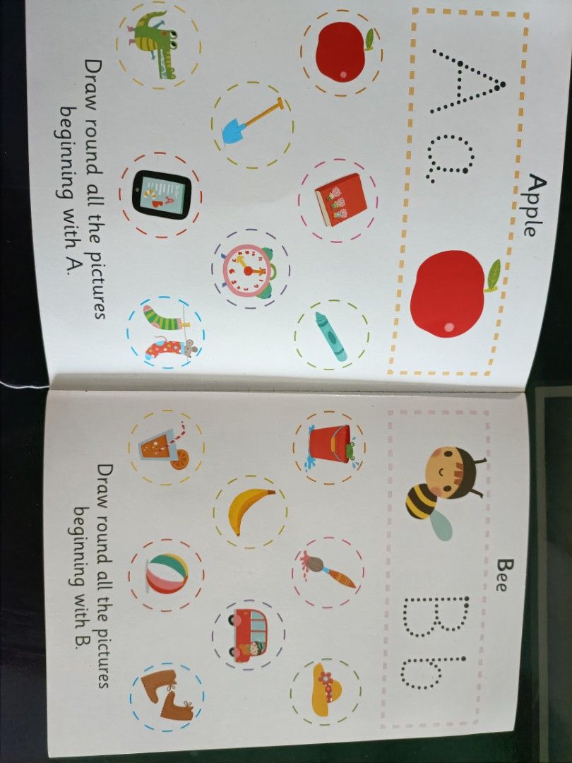 Erasable abc writing book, Hobbies & Toys, Books & Magazines, Children ...