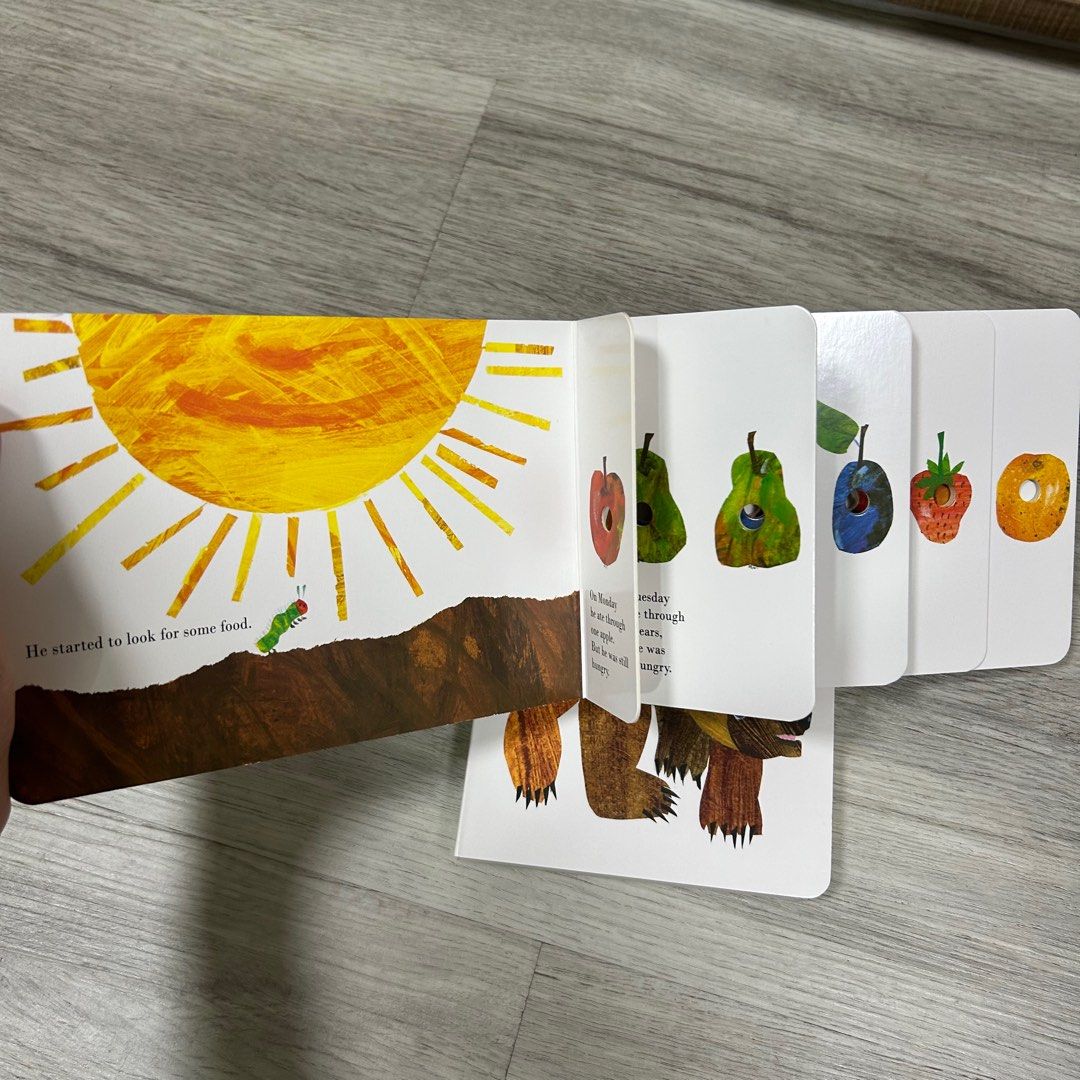 Eric Carle Board Books - The Very Hungry Caterpillar and Brown Bear ...